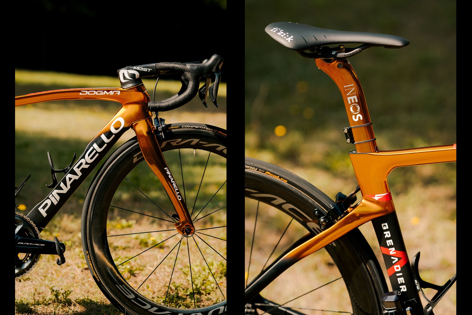 A nova Pinarello 'olímpica' de Richard Carapaz