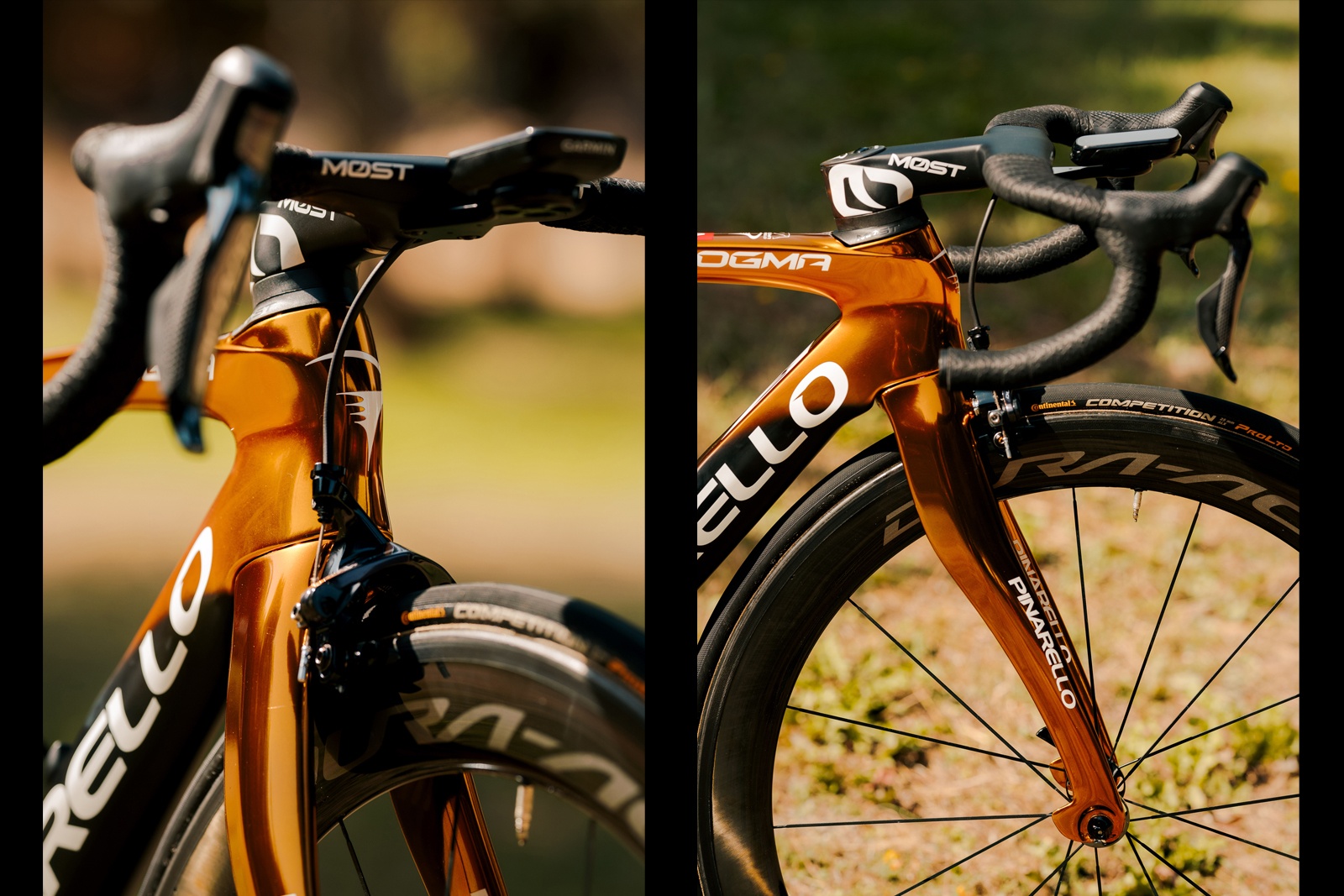 A nova Pinarello 'olímpica' de Richard Carapaz