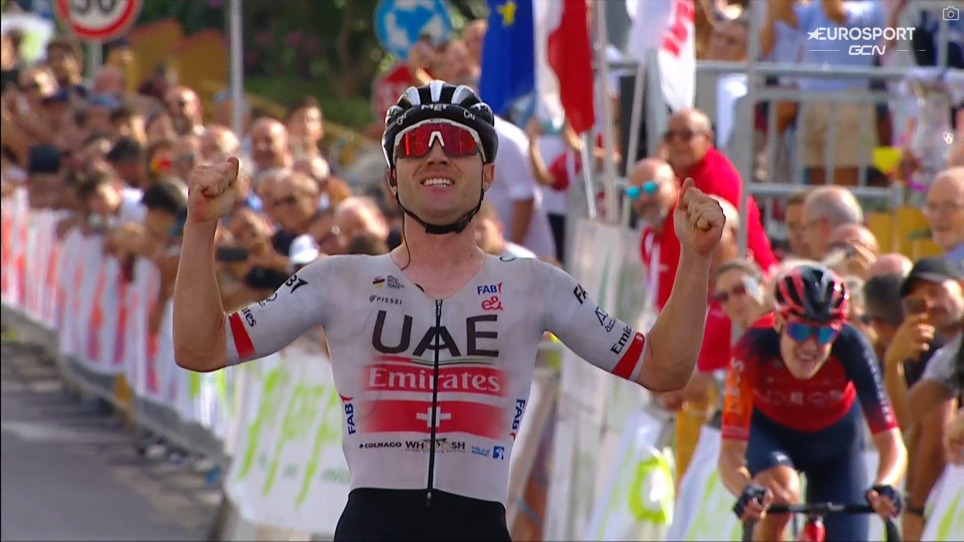 Marc Hirschi bate Pavel Sivakov na Coppa Sabatini