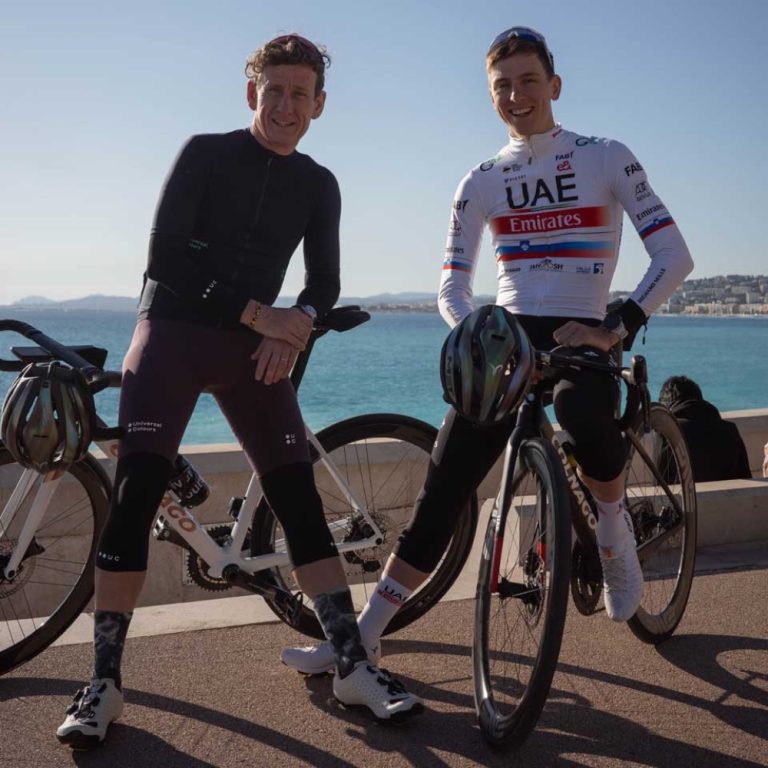 Pogacar impressiona Matt Stephens no The Cafe Ride [com vídeo]